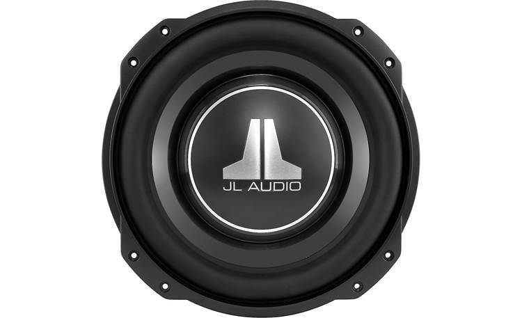 JL Audio 10TW3-D4 Shallow-mount 10" subwoofer with dual 4-ohm voice co ...