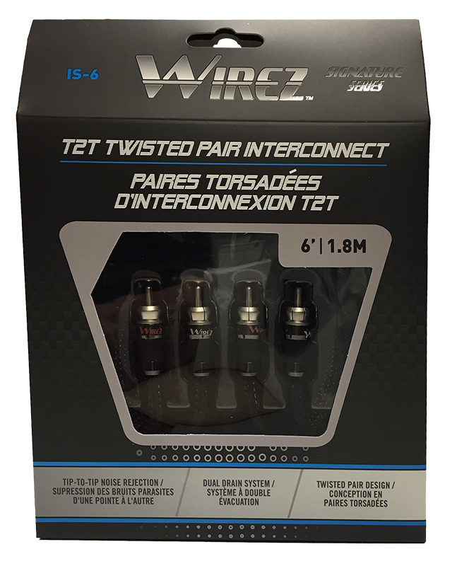 WIREZ 2 Channel Interconnect - 6ft – Autosonics