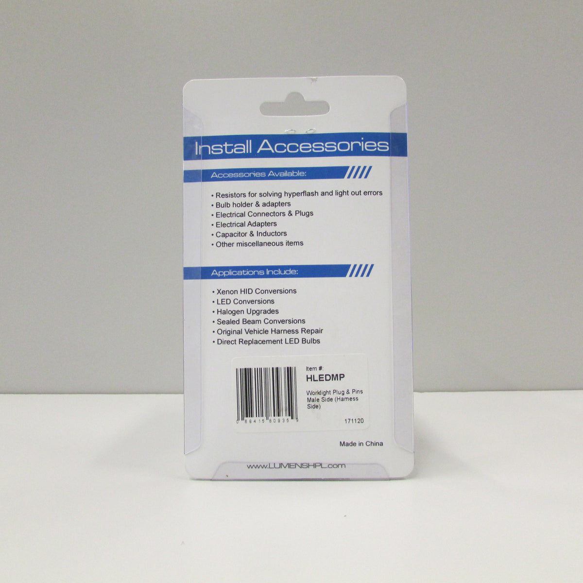 Worklight Plug & Pins Male Side (Harness Side) – Autosonics